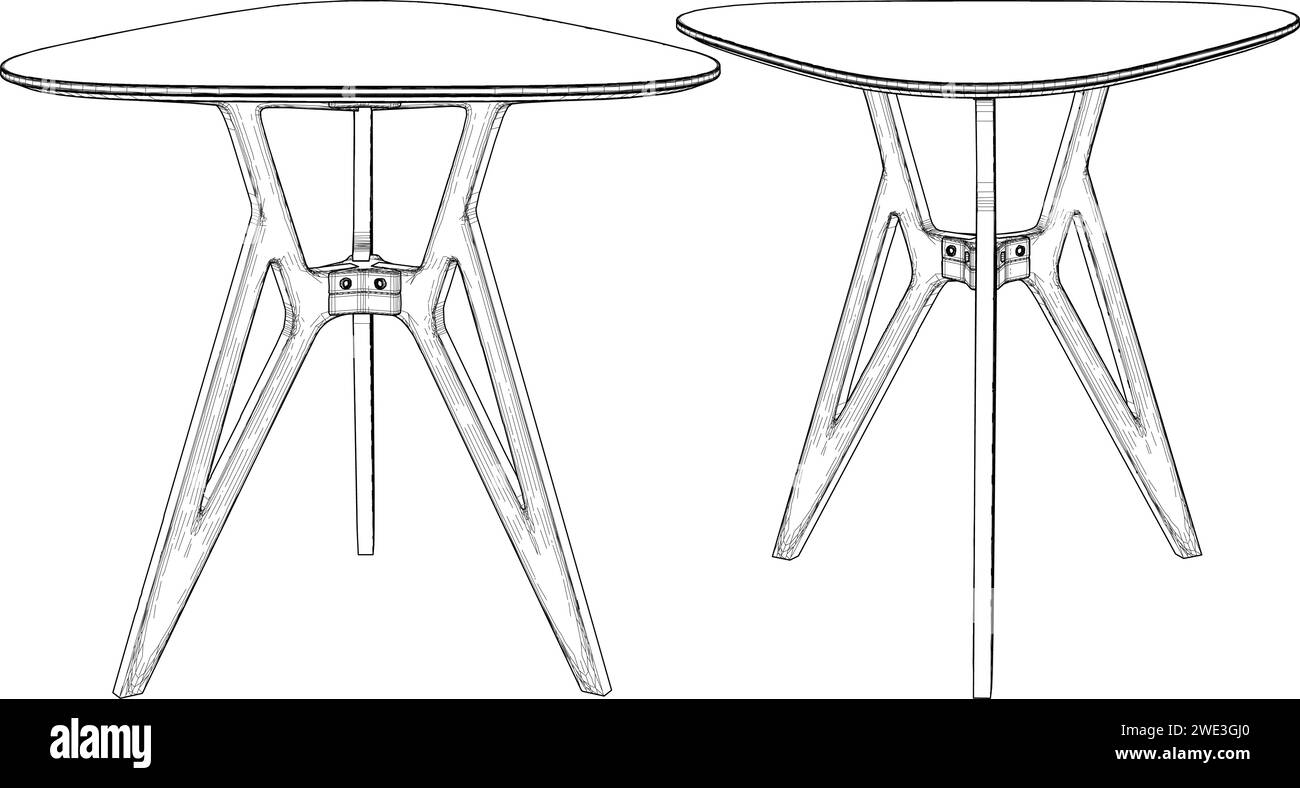 Une maison triangulaire Banque d'images noir et blanc - Alamy