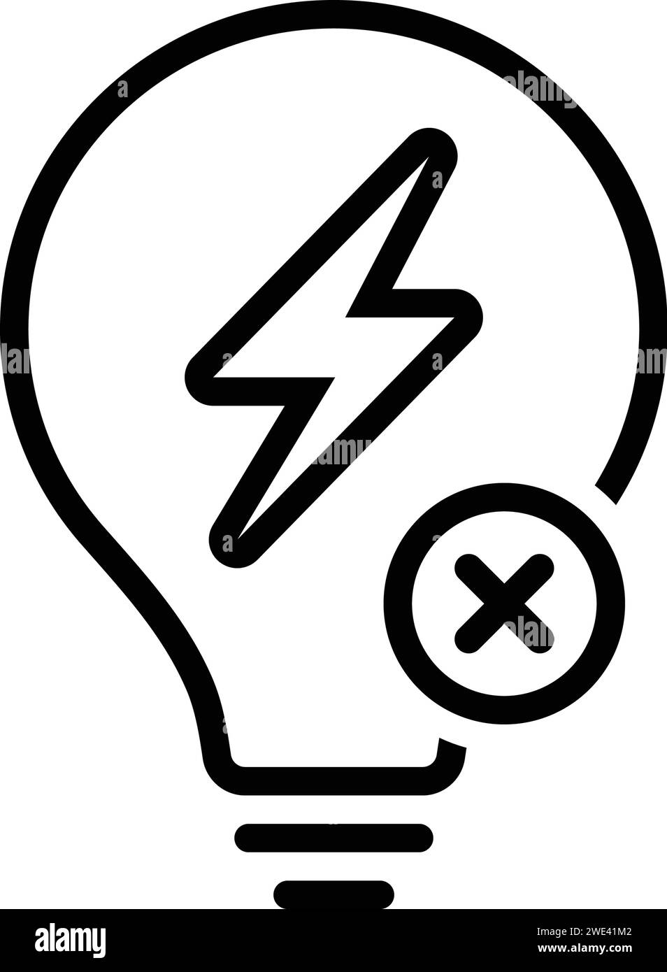 Panne d'électricité Banque d'images vectorielles - Alamy