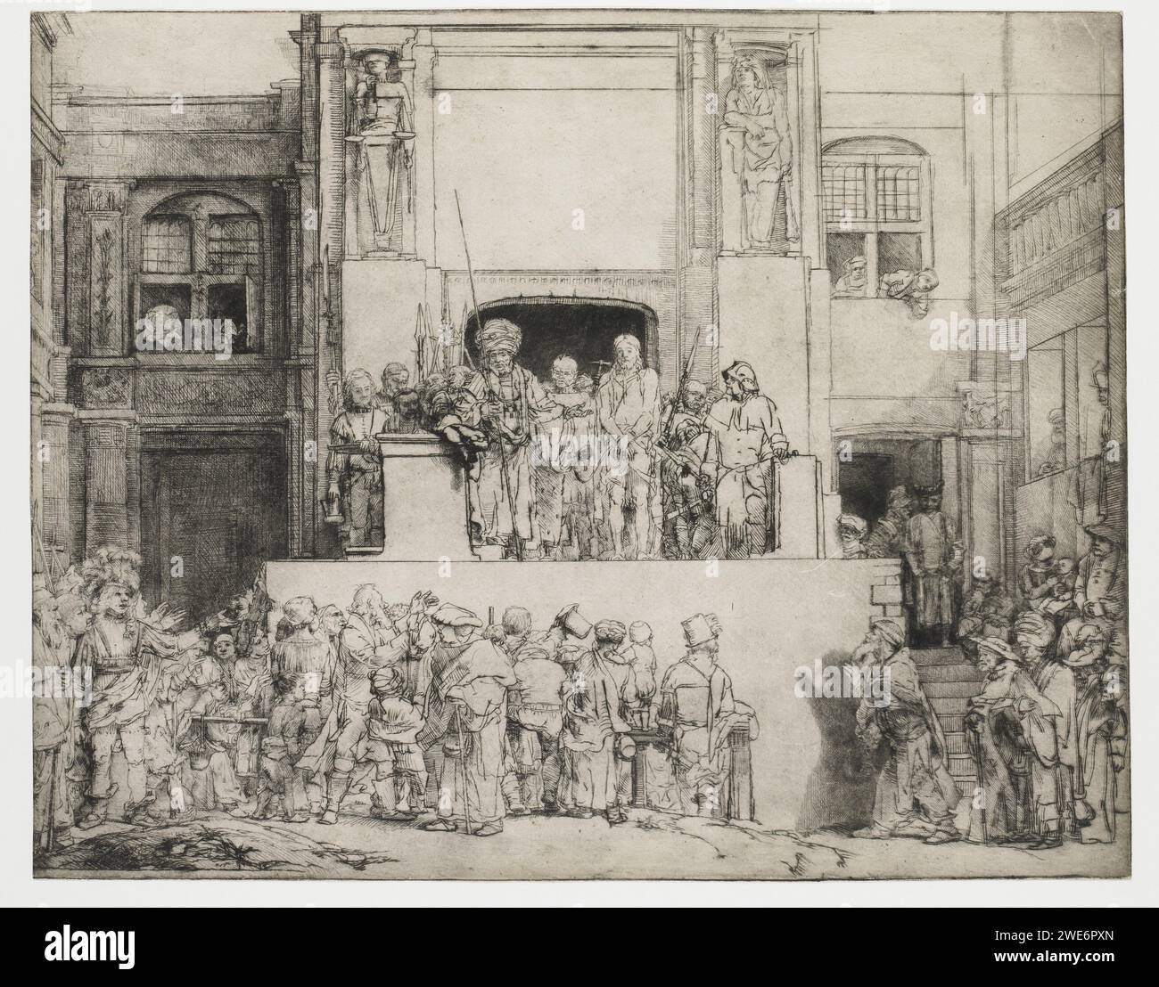Rembrandt montrant le christ Banque de photographies et d’images à ...