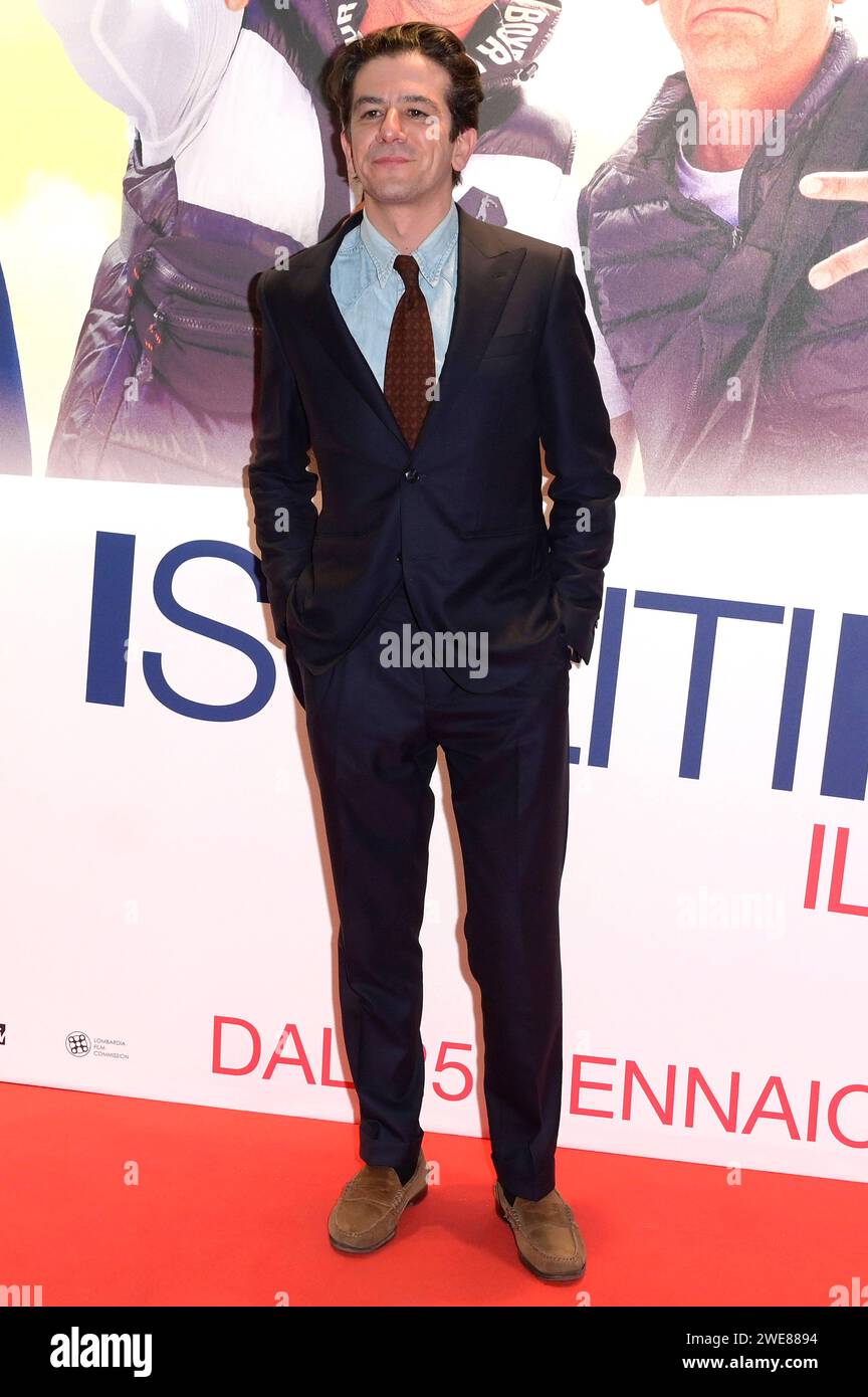 Francesco Mandelli BEI der Premiere des Kinofilms i soliti idioti 3 ...