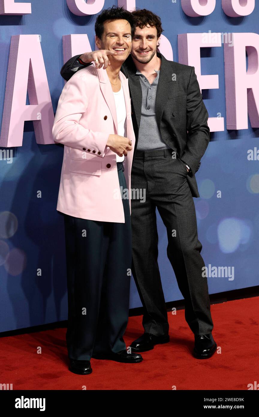 Andrew Scott und Paul Mescal beim Gala-projection des Kinofilms All of ...