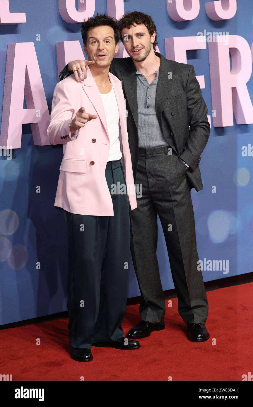 Andrew Scott und Paul Mescal beim Gala-projection des Kinofilms All of ...