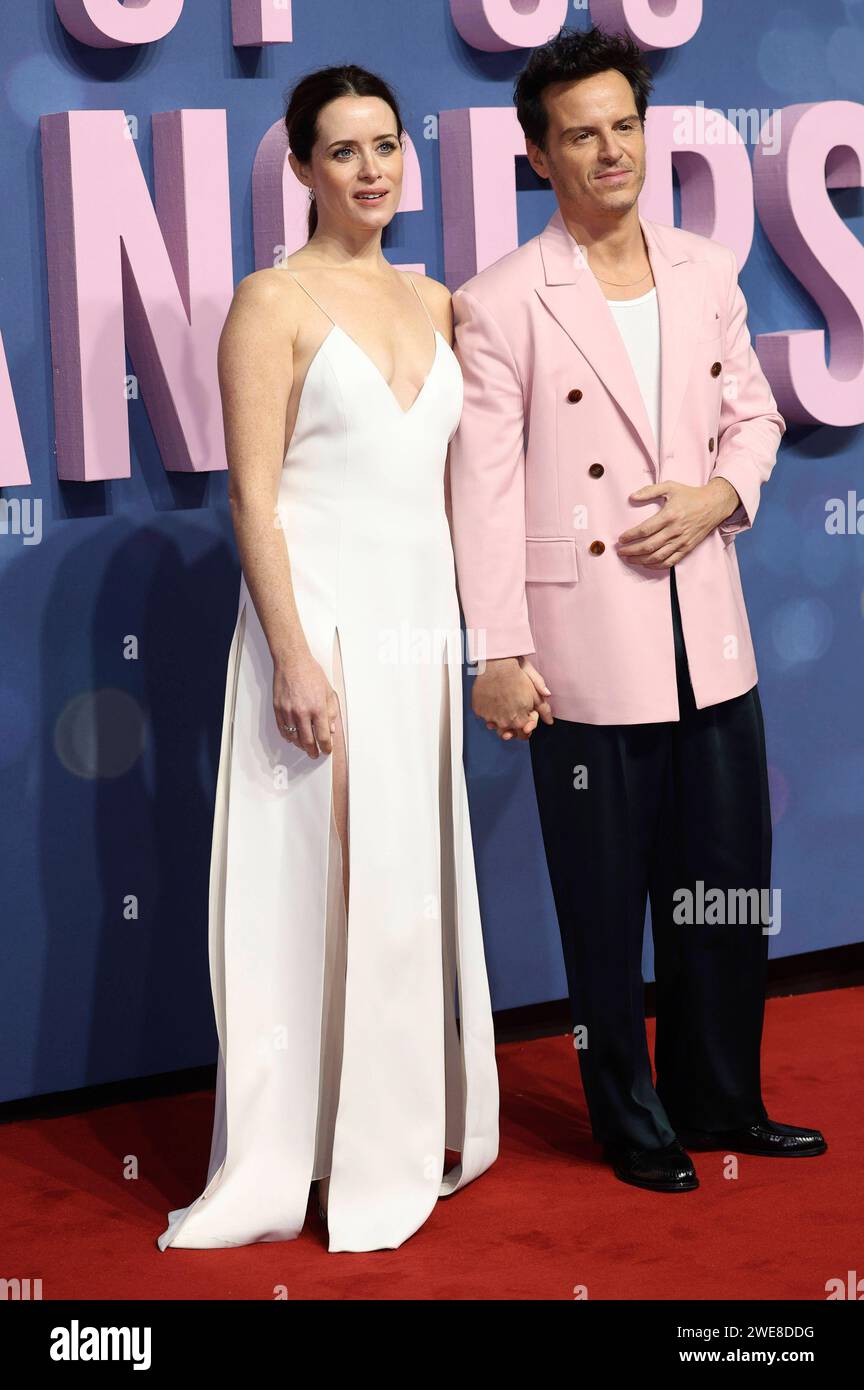 Claire Foy und Andrew Scott beim Gala-projection des Kinofilms All of ...