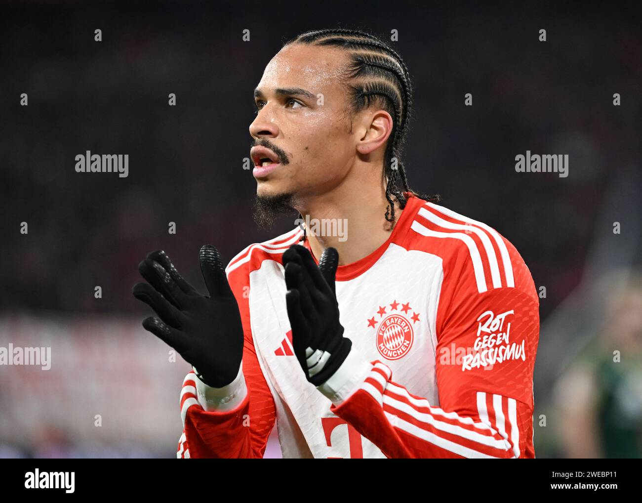 Munich, Allemagne. 24 janvier 2024. Football : Bundesliga, Bayern ...