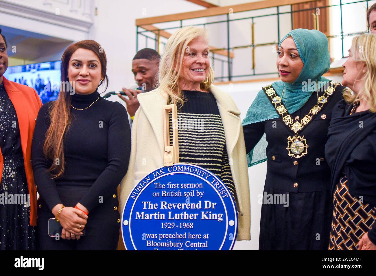 Plaque bleue de martin luther king Banque de photographies et d’images ...