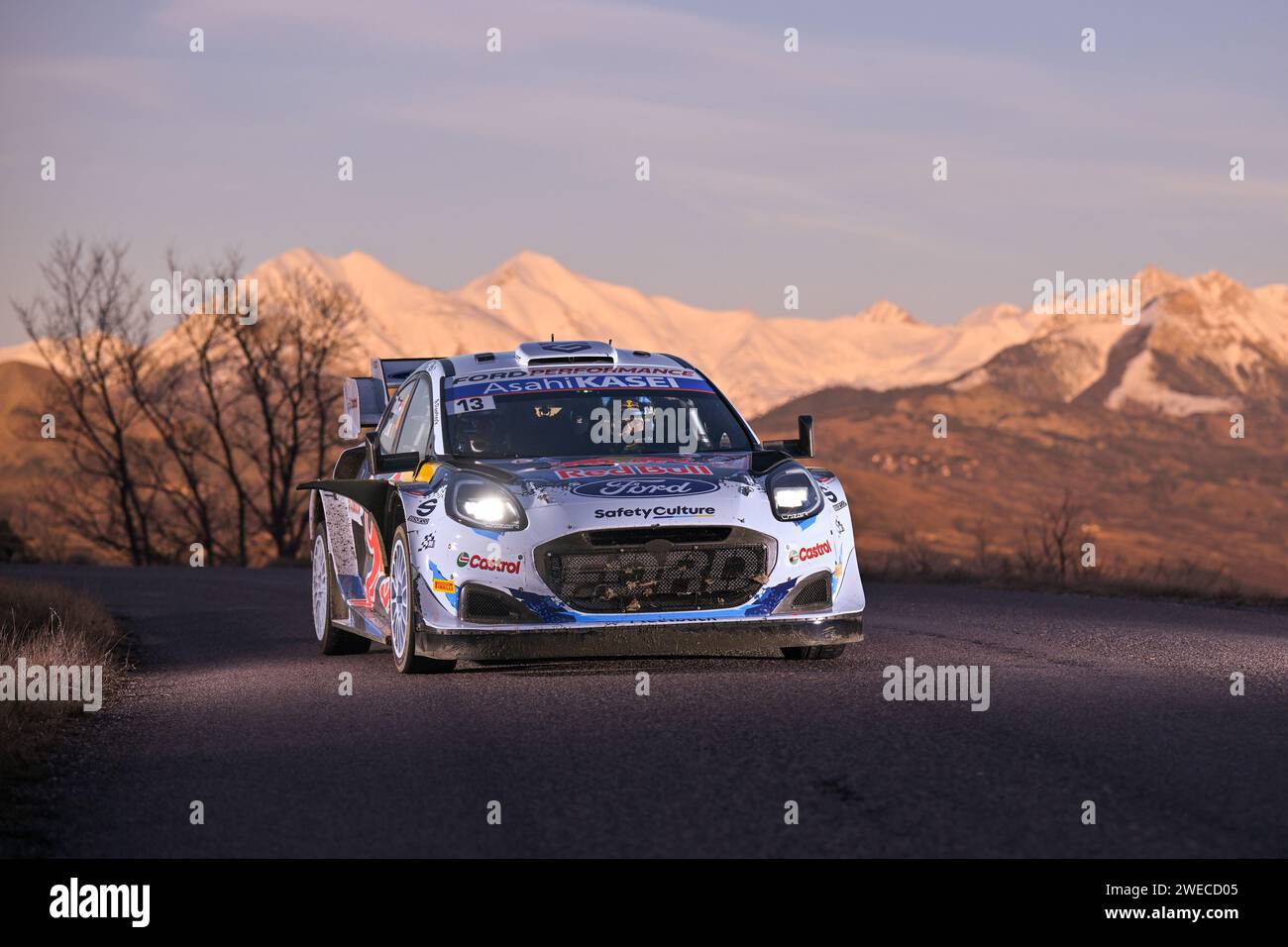 Rallye monte carlo 2024 rallye wrc Banque de photographies et d’images ...