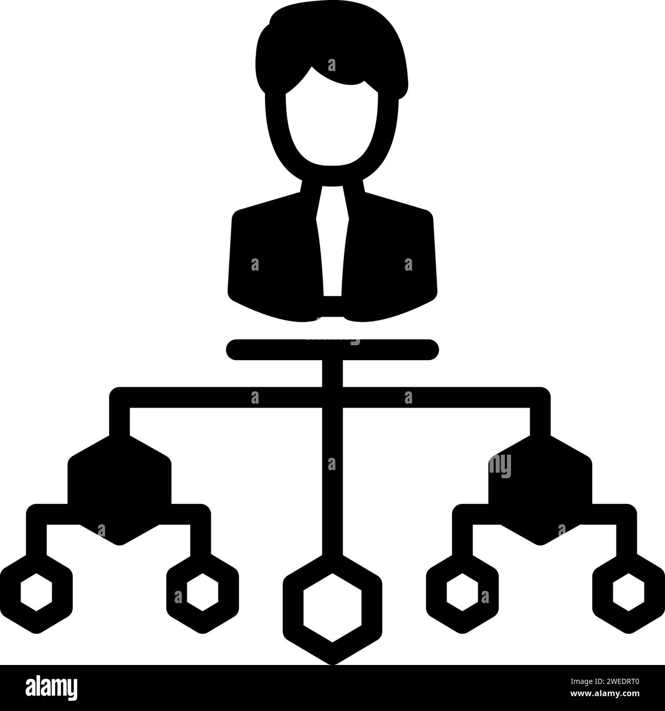 Estructura de la empresa Banque d'images vectorielles - Alamy