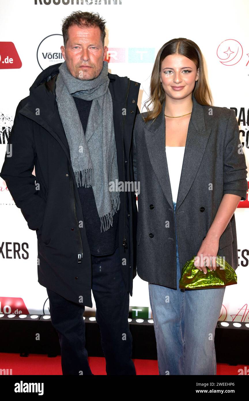 Til schweiger with daughter Banque de photographies et d’images à haute ...