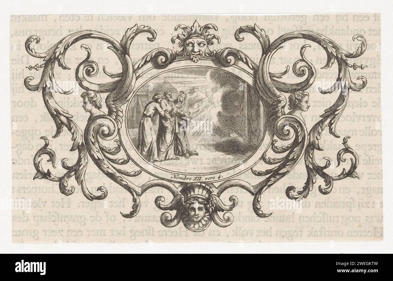 Mozes, Aaron et Mirjam au Meetingstent, Bernard Picart (possible), 1683 ...