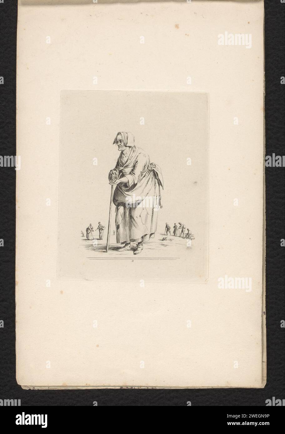 Femme en haillons gravure Banque de photographies et d’images à haute ...