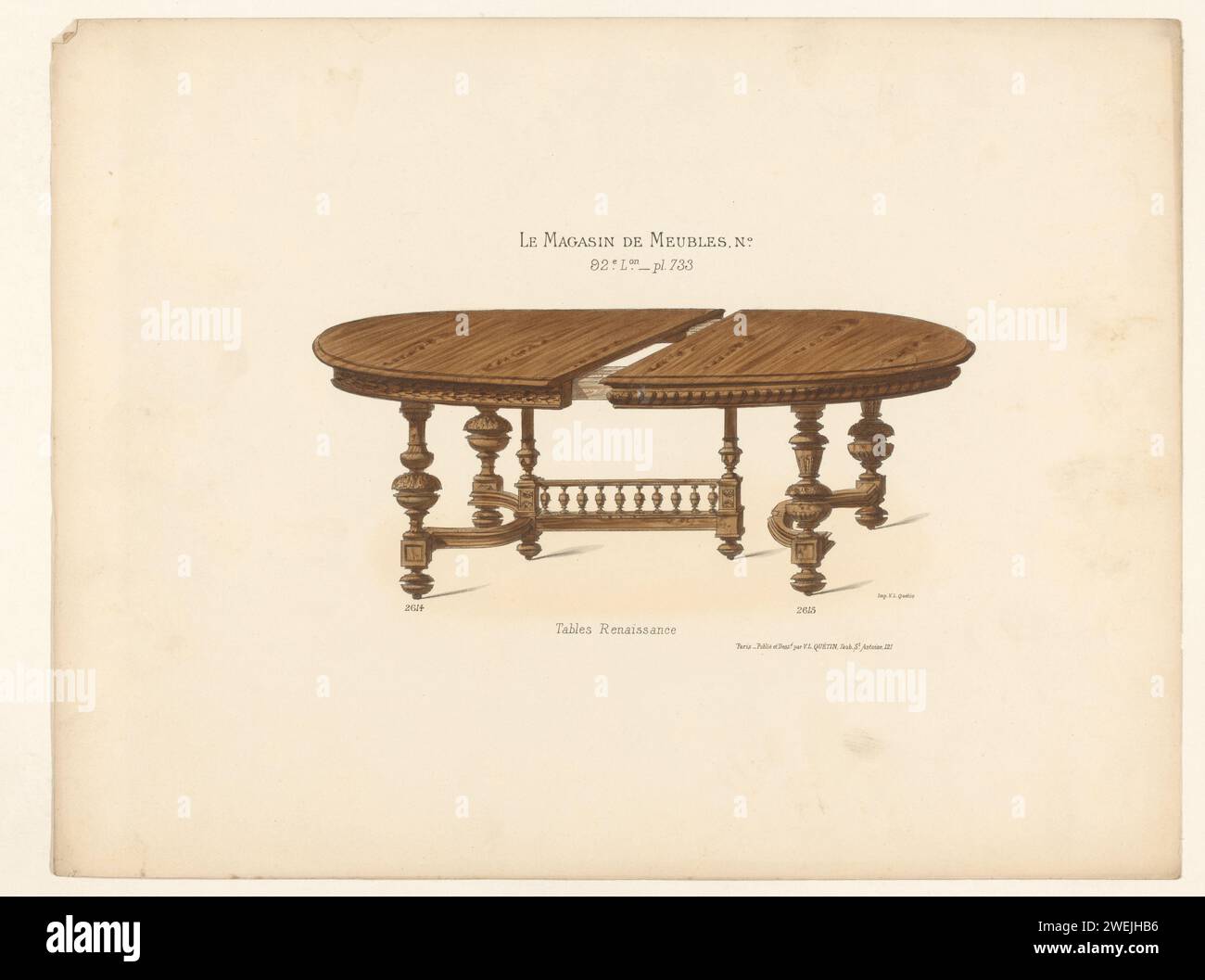 Renaissance table Banque de photographies et d’images à haute ...