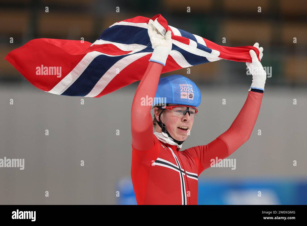 Gangneung, Corée du Sud. 26 janvier 2024. Eirik Andersen, de Norvège ...