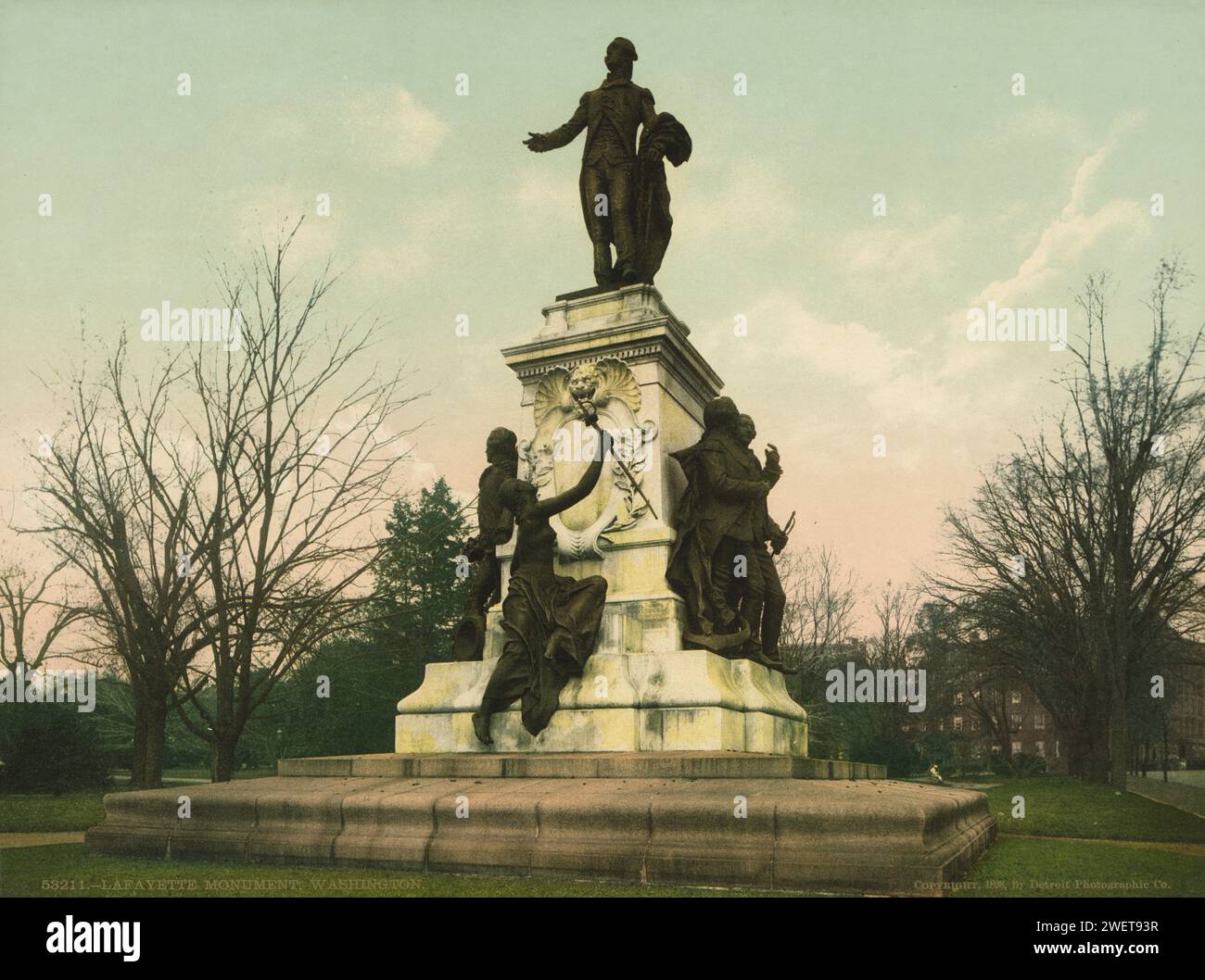 Lafayette square statue washington dc Banque de photographies et d ...