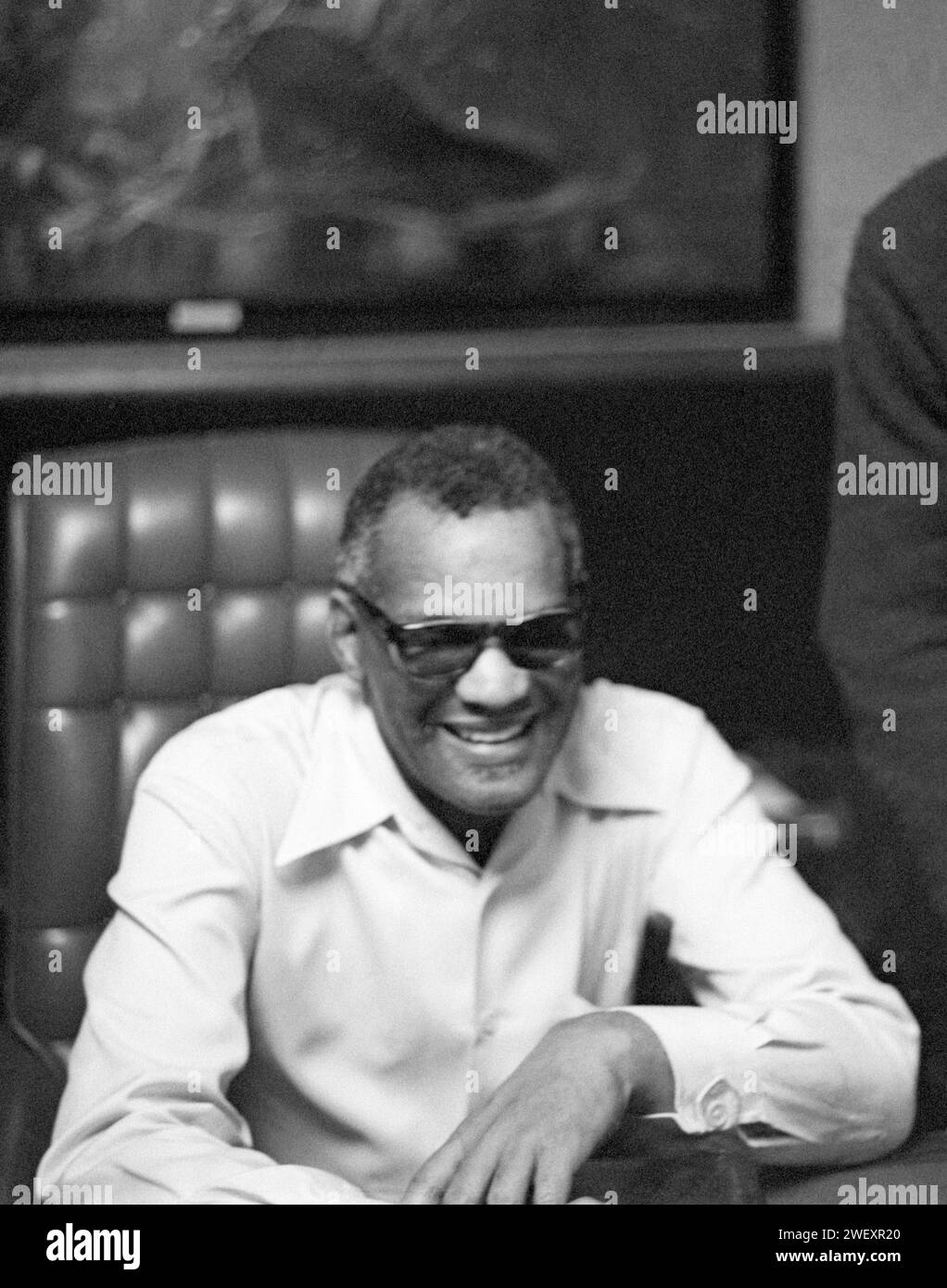 Ray charles Banque d'images noir et blanc - Alamy