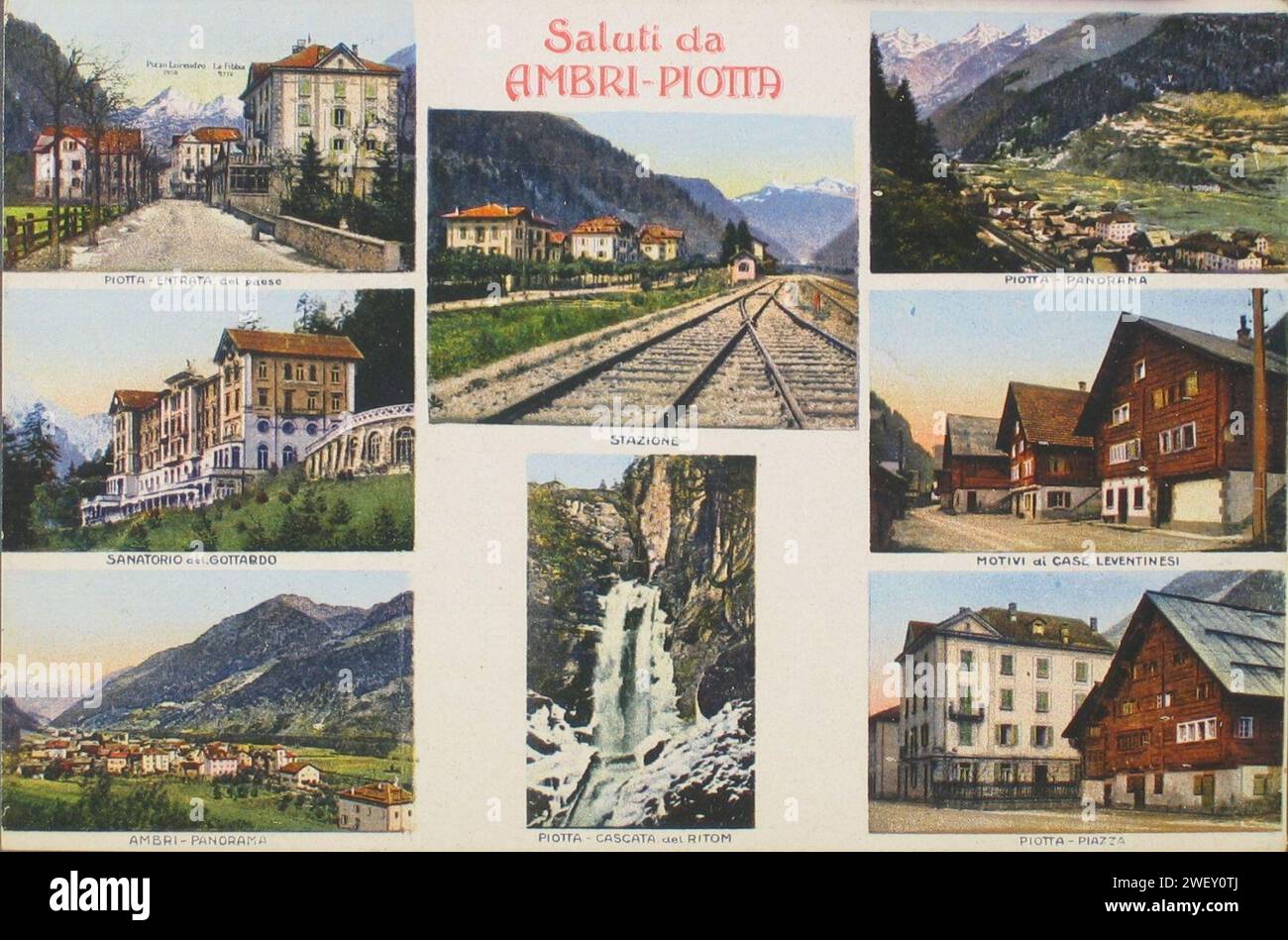 Ambri piotta Banque de photographies et d’images à haute résolution - Alamy