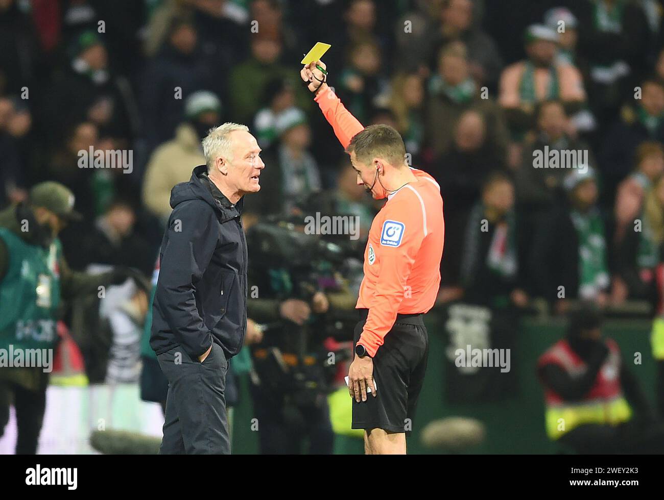 Brême, Allemagne. 27 janvier 2024. Football : Bundesliga, Werder Bremen ...