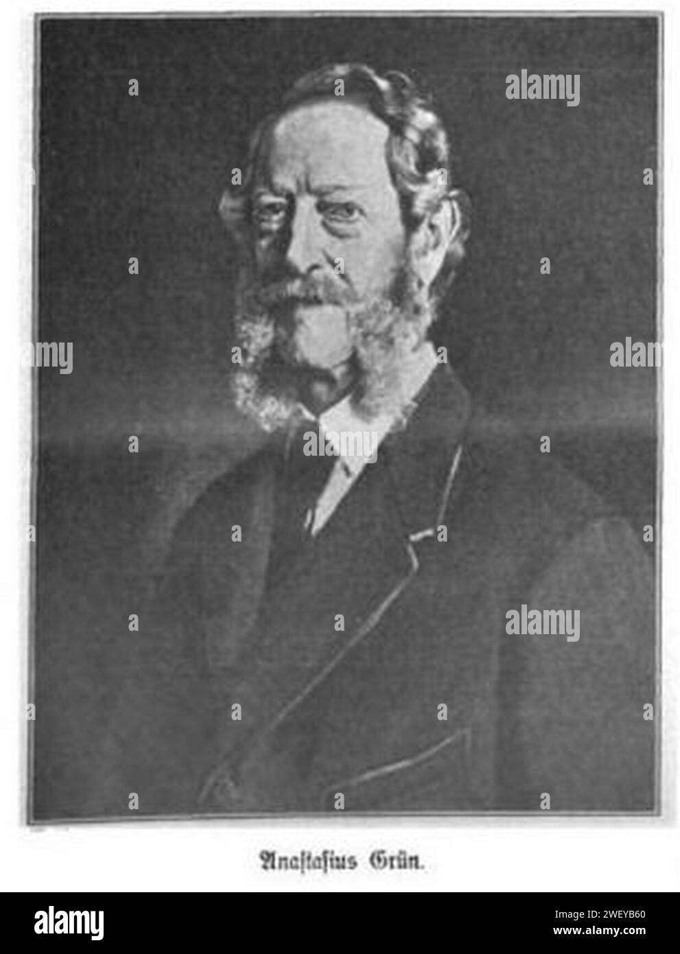 Anastasius grun Banque d'images détourées - Alamy