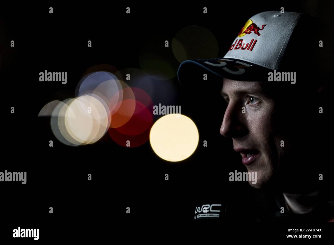 EVANS Elfyn, Toyota GR Yaris Rally1, portrait lors du Rallye automobile Monte Carlo 2024, 1e ...