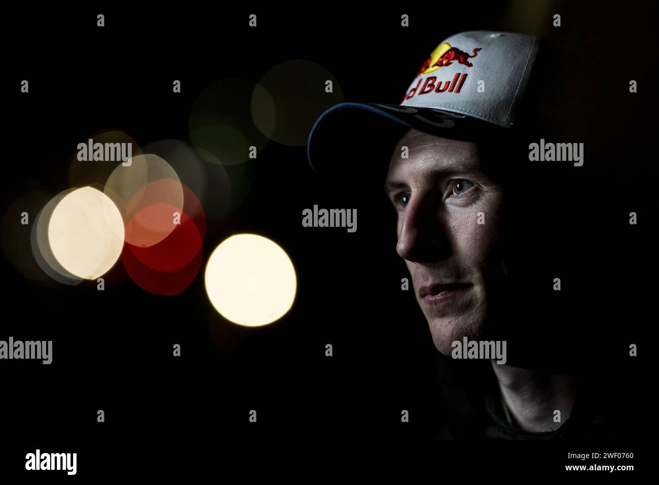 EVANS Elfyn, Toyota GR Yaris Rally1, portrait lors du Rallye automobile Monte Carlo 2024, 1e ...