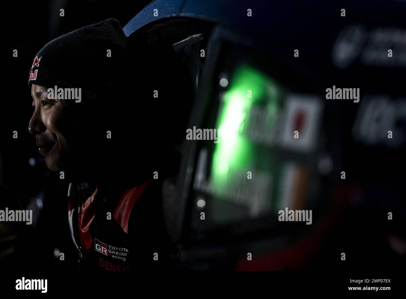 KATSUTA Takamoto, Toyota GR Yaris Rally1, portrait lors du Rallye automobile Monte Carlo 2024 ...