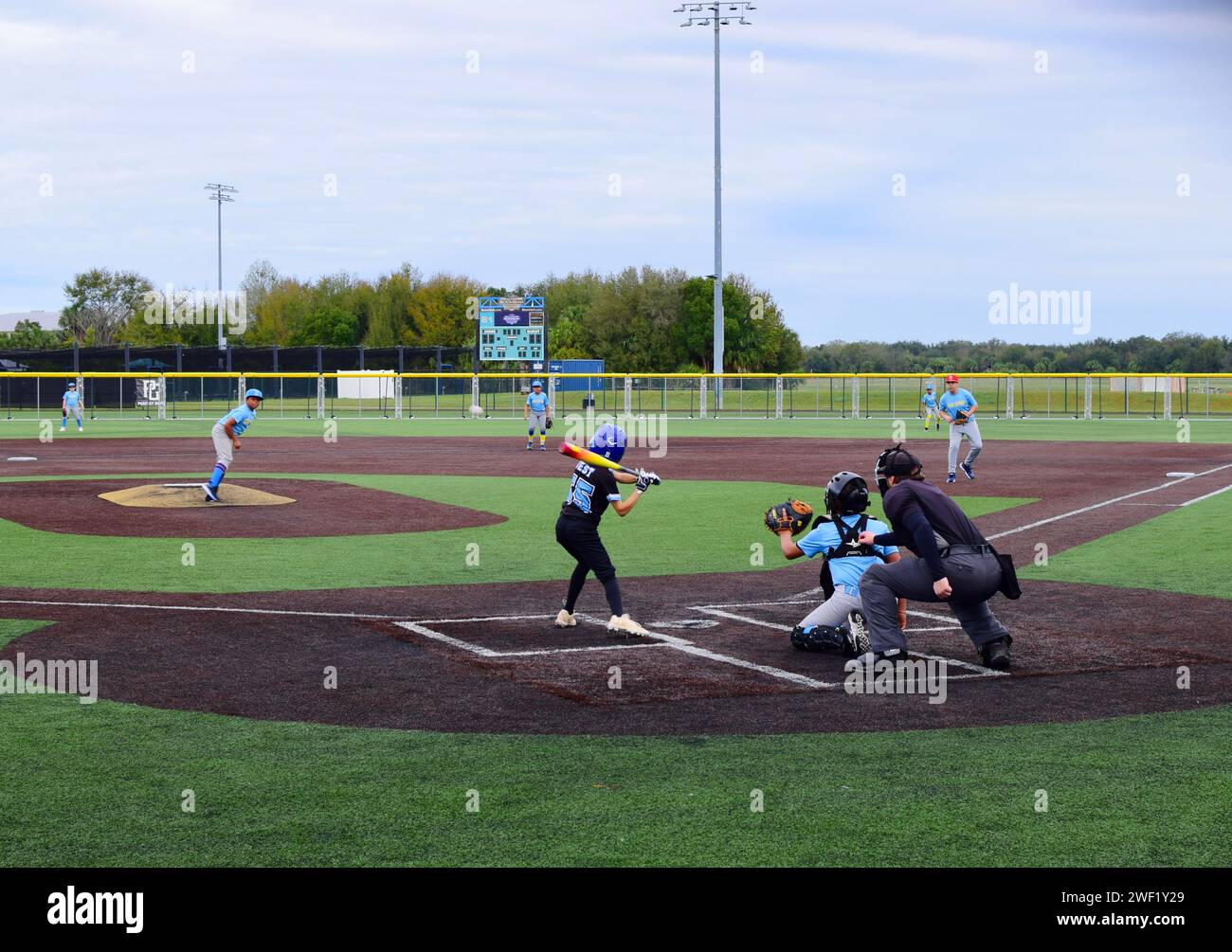 Little league baseball field Banque de photographies et d’images à ...