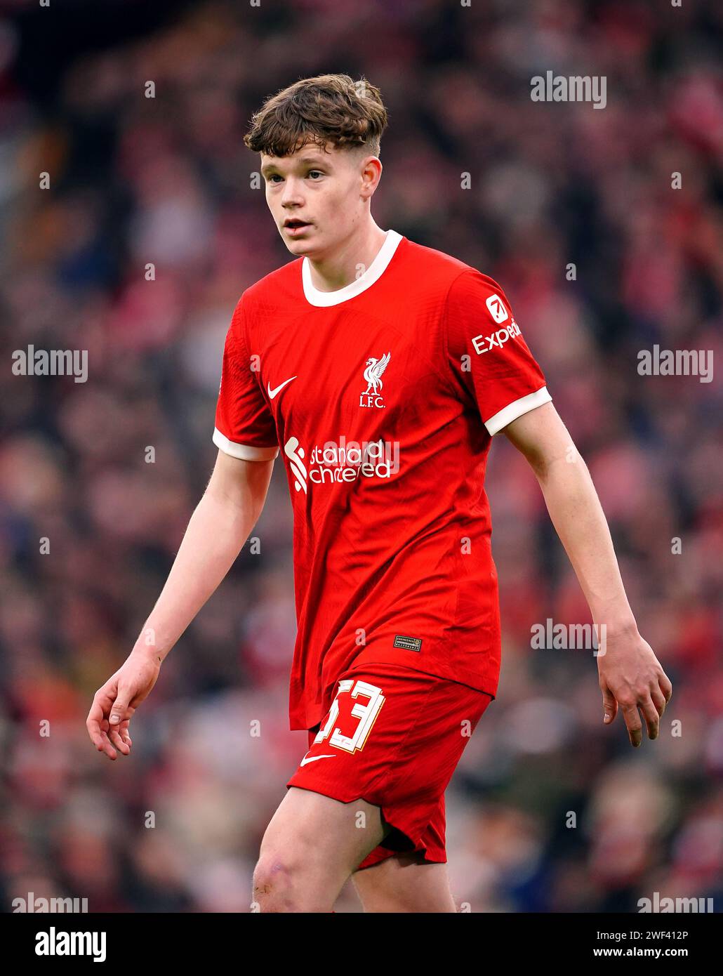 James McConnell de Liverpool lors du match de quatrième tour de la ...