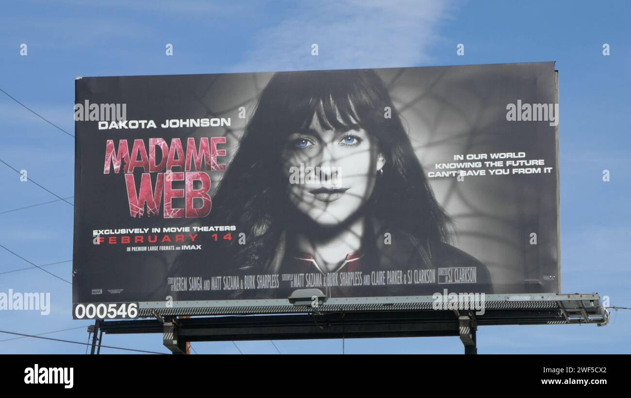 Dakota johnson madame web Banque de photographies et d’images à haute ...