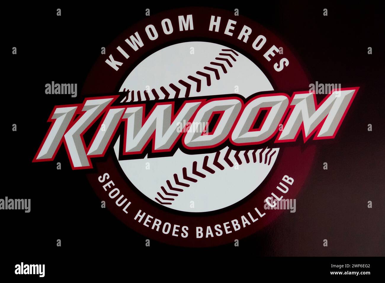 The Kiwoom Heroes, 26 janvier 2024 : le logo des Kiwoom Heroes of the ...