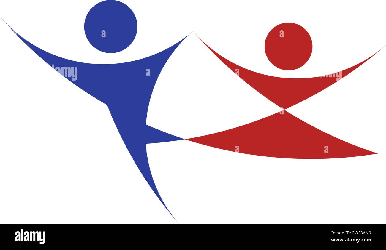 Logo homme et femme Banque d'images détourées - Alamy