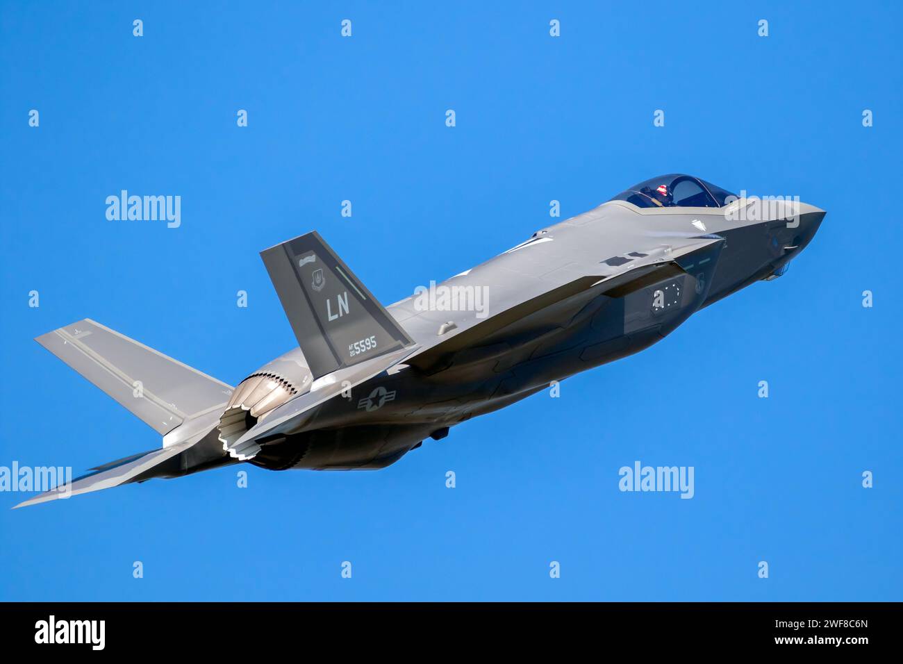 US Air Force 495th Fighter Squadron Lockheed Martin F-35 Lightning II ...