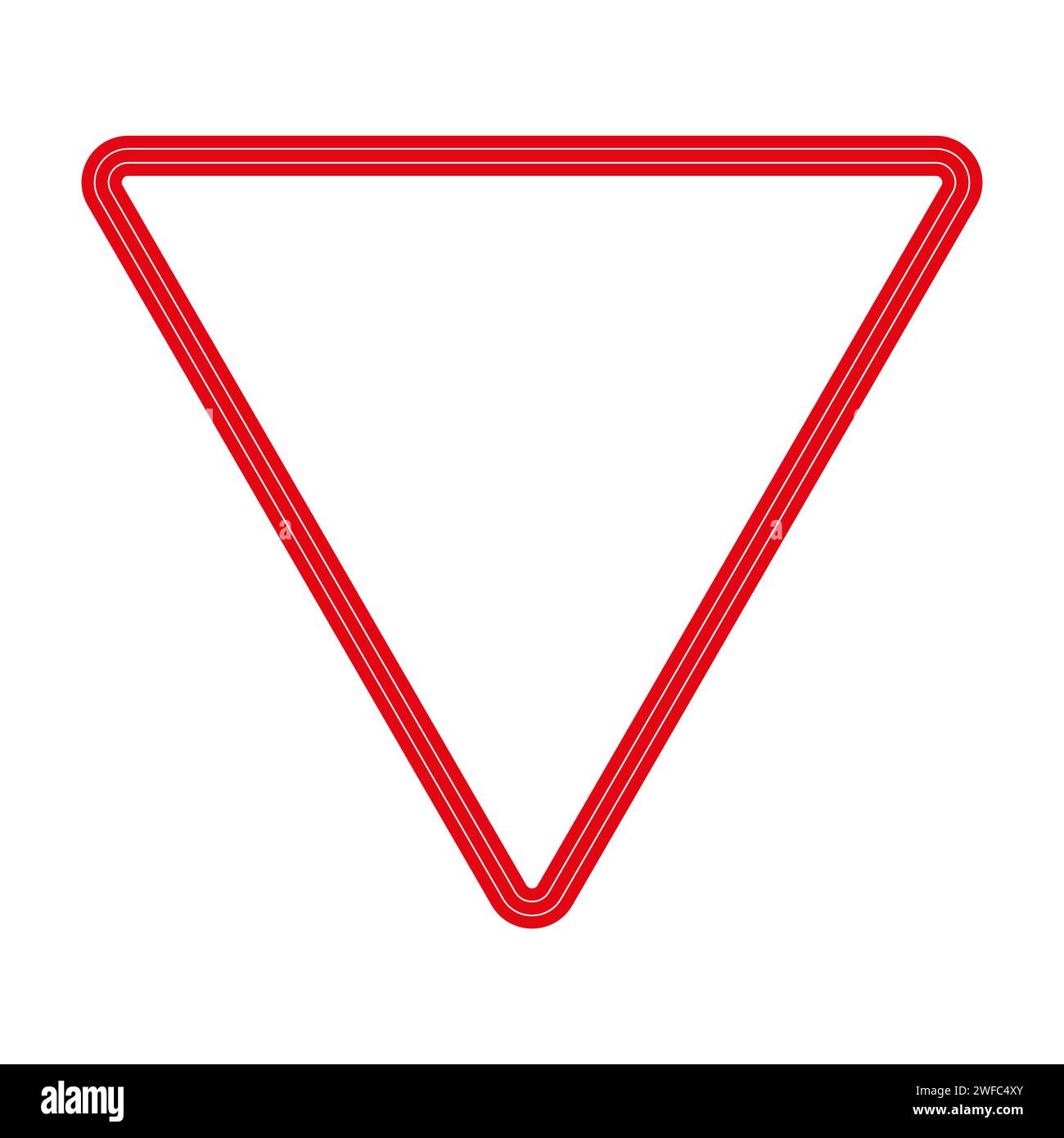 Upside down triangle Banque de photographies et d’images à haute ...