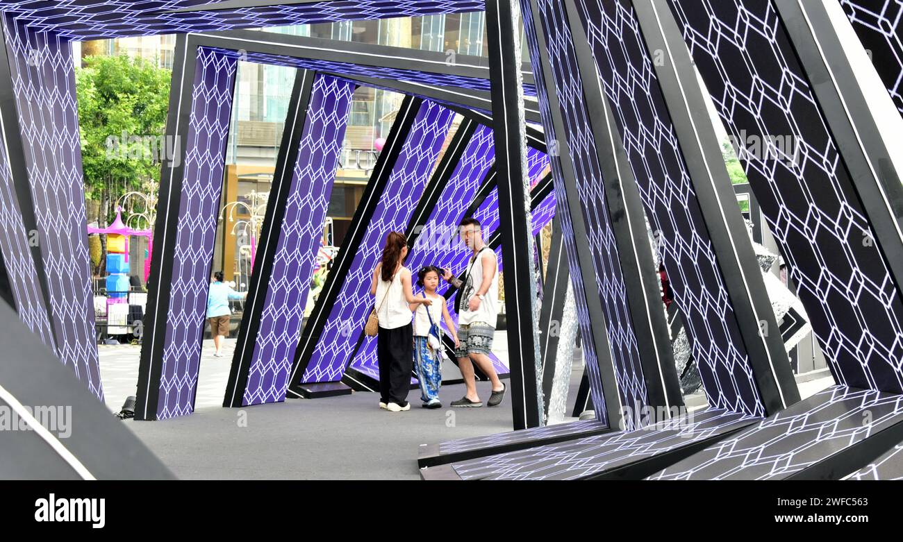 Centre commercial haut de gamme Iconsiam, Bangkok, Thaïlande, Asie du ...