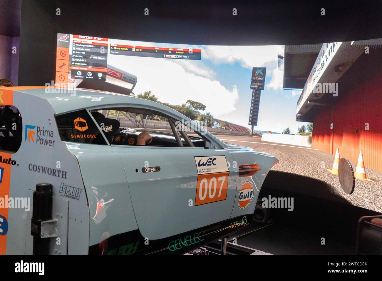 30 janvier 2024 Barcelone, Espagne économie Barcelone- Foire ISE à Barcelone la foire ...