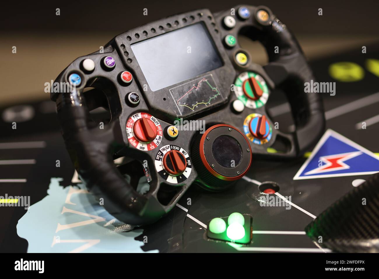 Formula e steering wheel Banque de photographies et d’images à haute ...