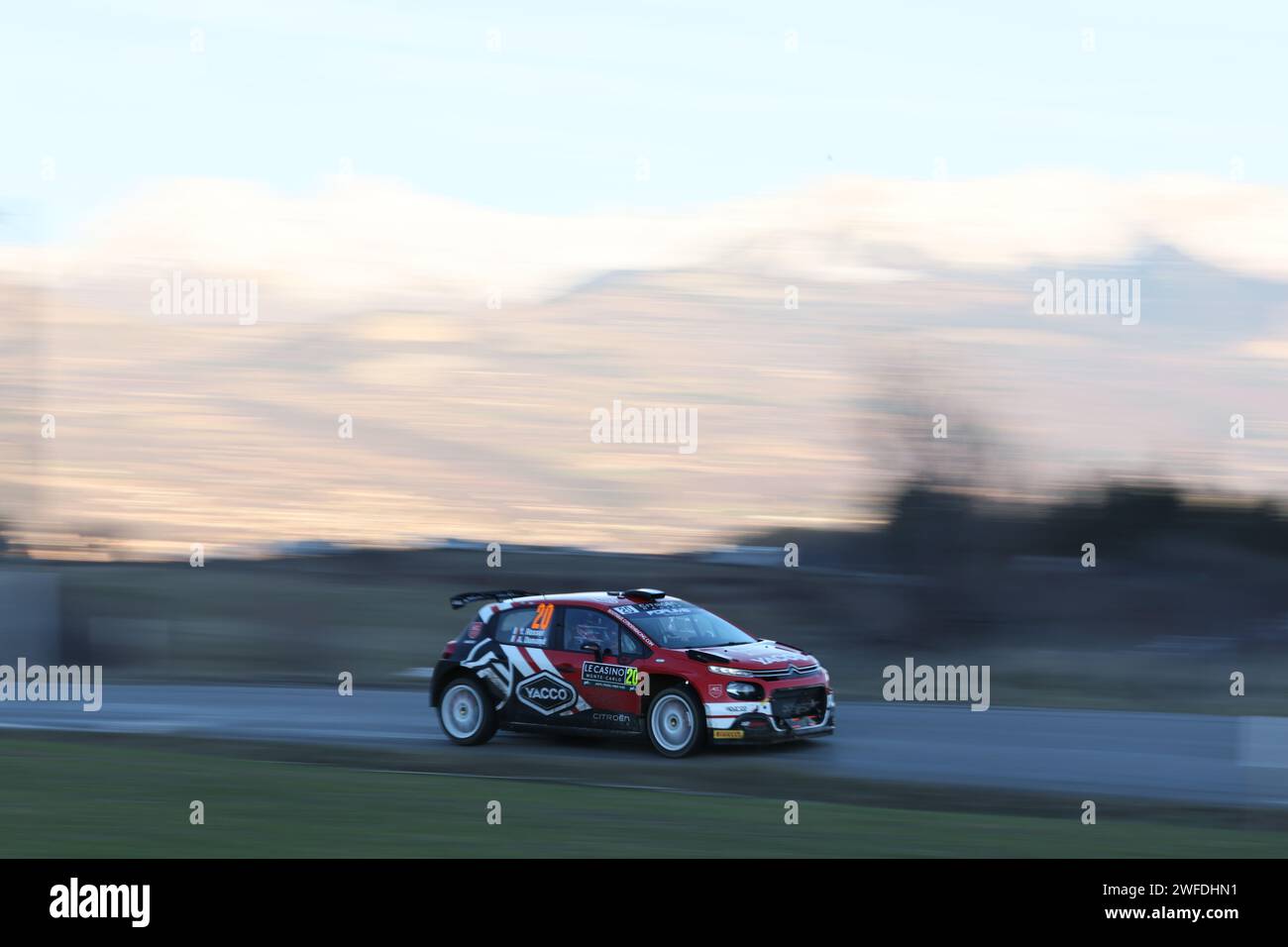 Monaco, Monaco. 24 janvier 2024. MONACO, MONTE-CARLO - 24. Janvier 2024 ...