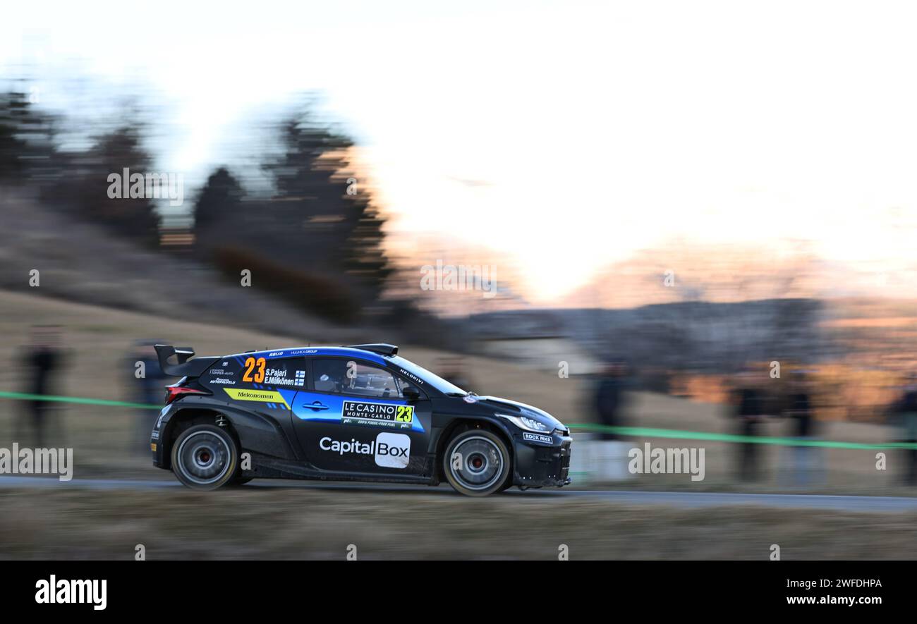Monaco, Monaco. 24 janvier 2024. MONACO, MONTE-CARLO - 24. Janvier 2024 ...
