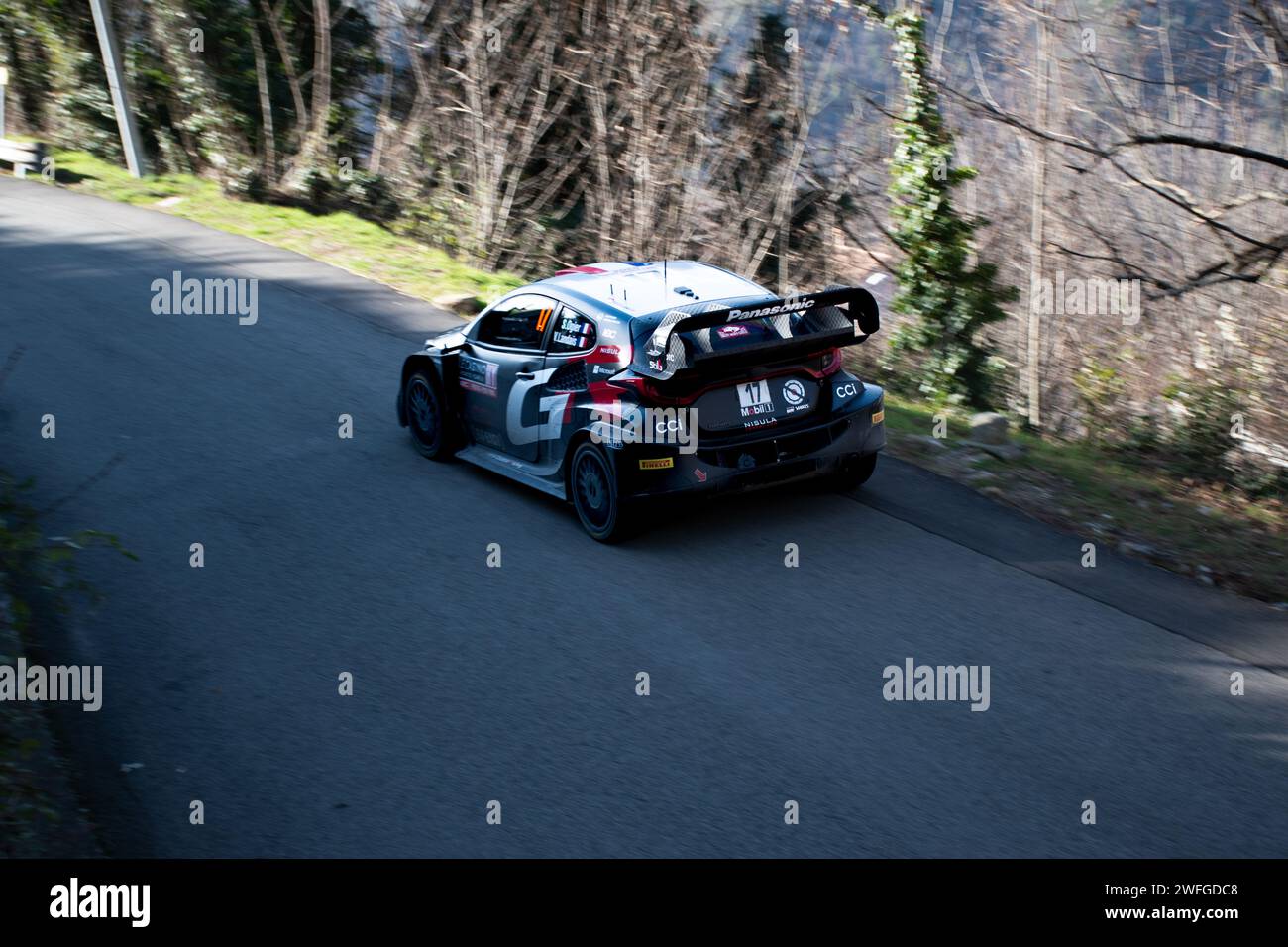 Rallye monte carlo 2024 rally wrc Banque de photographies et d’images à haute résolution - Alamy