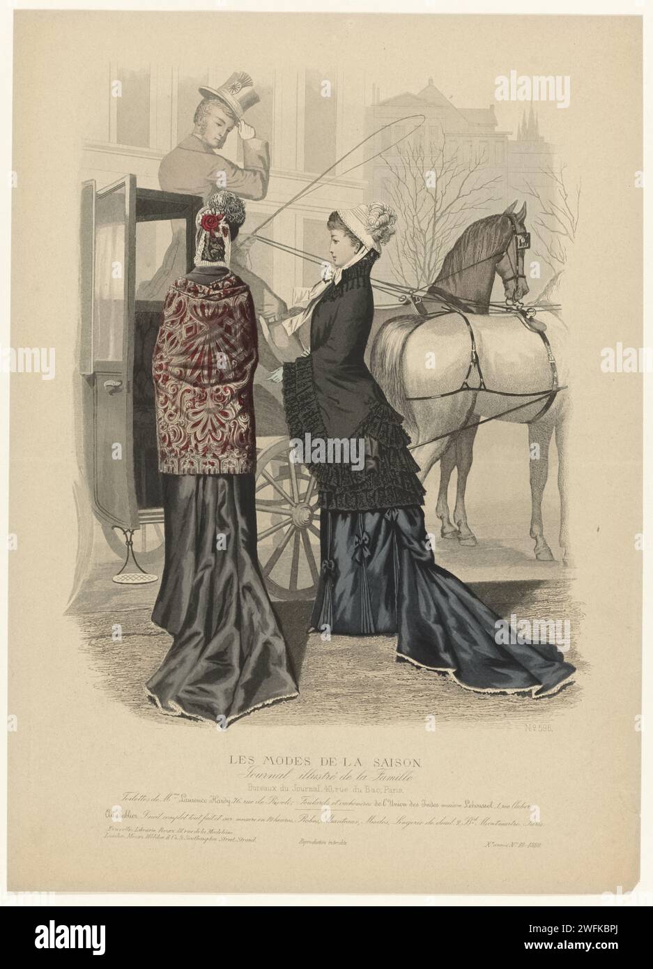 Les modes, journal illustré de la famille, 1880, 10e année, n° 18, n ...