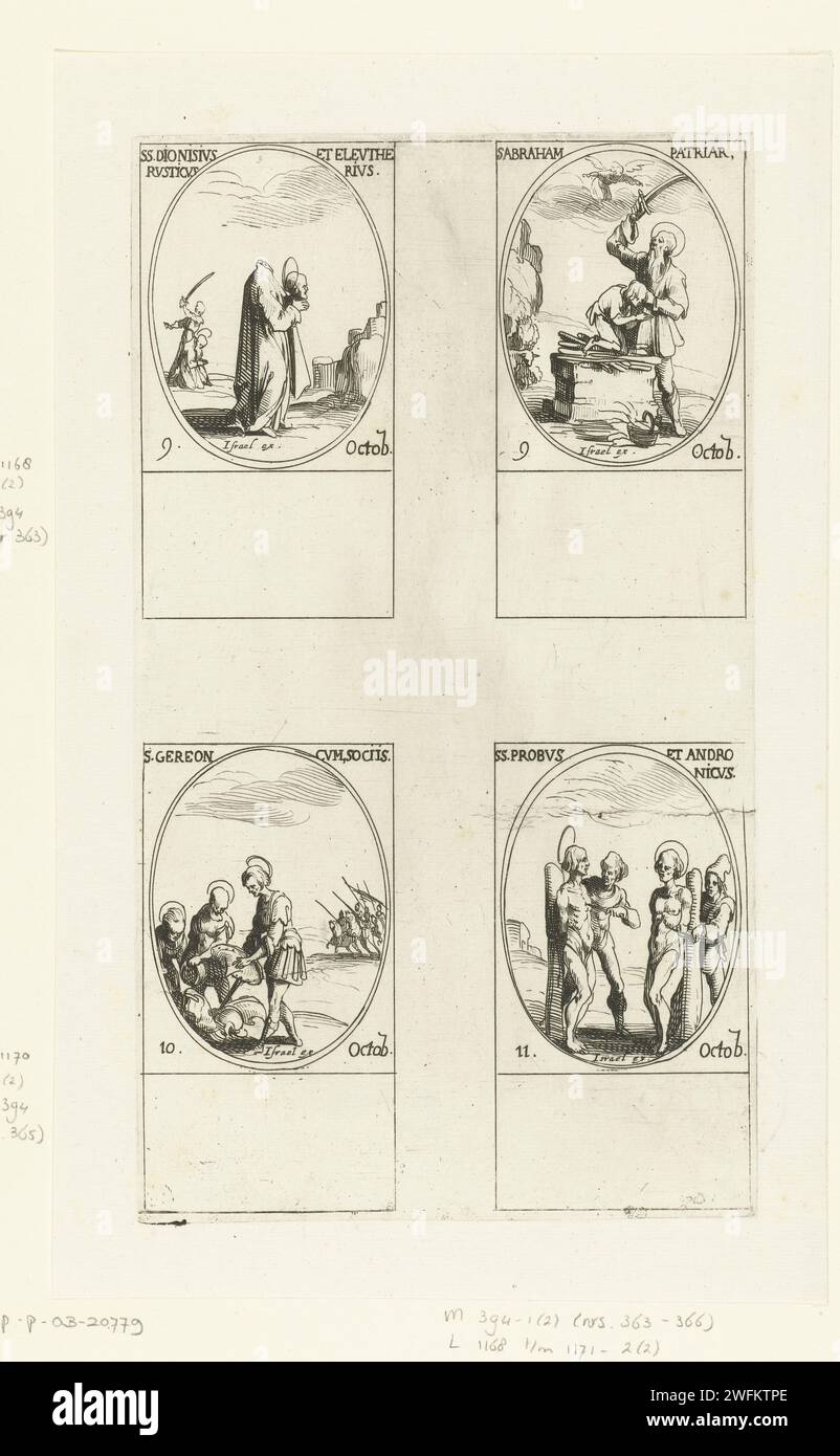 Sacré Dionysius de Paris, Sainte Eleuthère et Sainte rustique, Saint ...