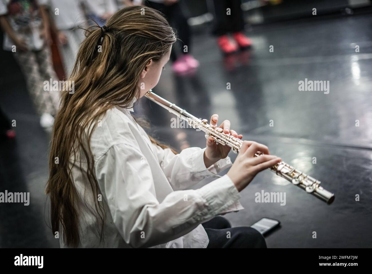 Flûte traversière Banque de photographies et d’images à haute ...