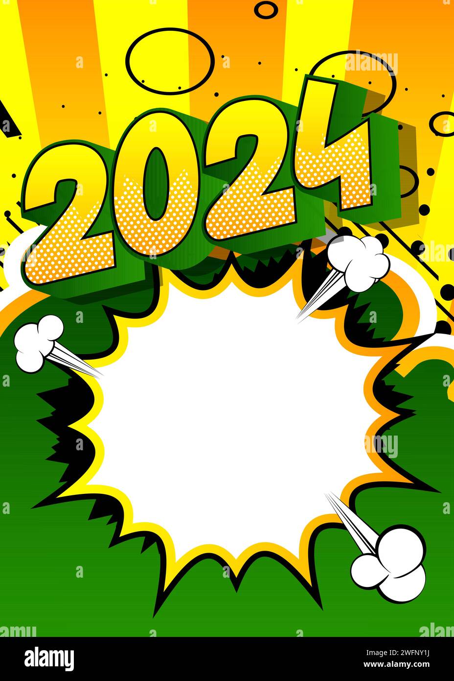 Excitation 2024 Banque d'images vectorielles - Alamy