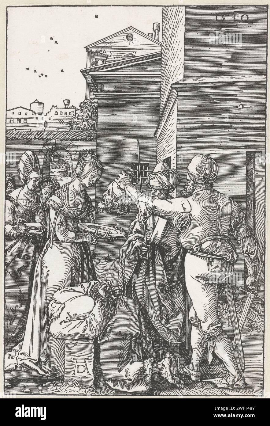 La décapitation de Johannes de Boper, Albrecht Dürer, 1510 estampe Un ...