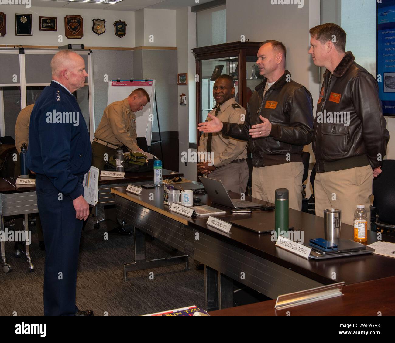Bureau du programme conjoint f 35 Banque de photographies et d’images à ...