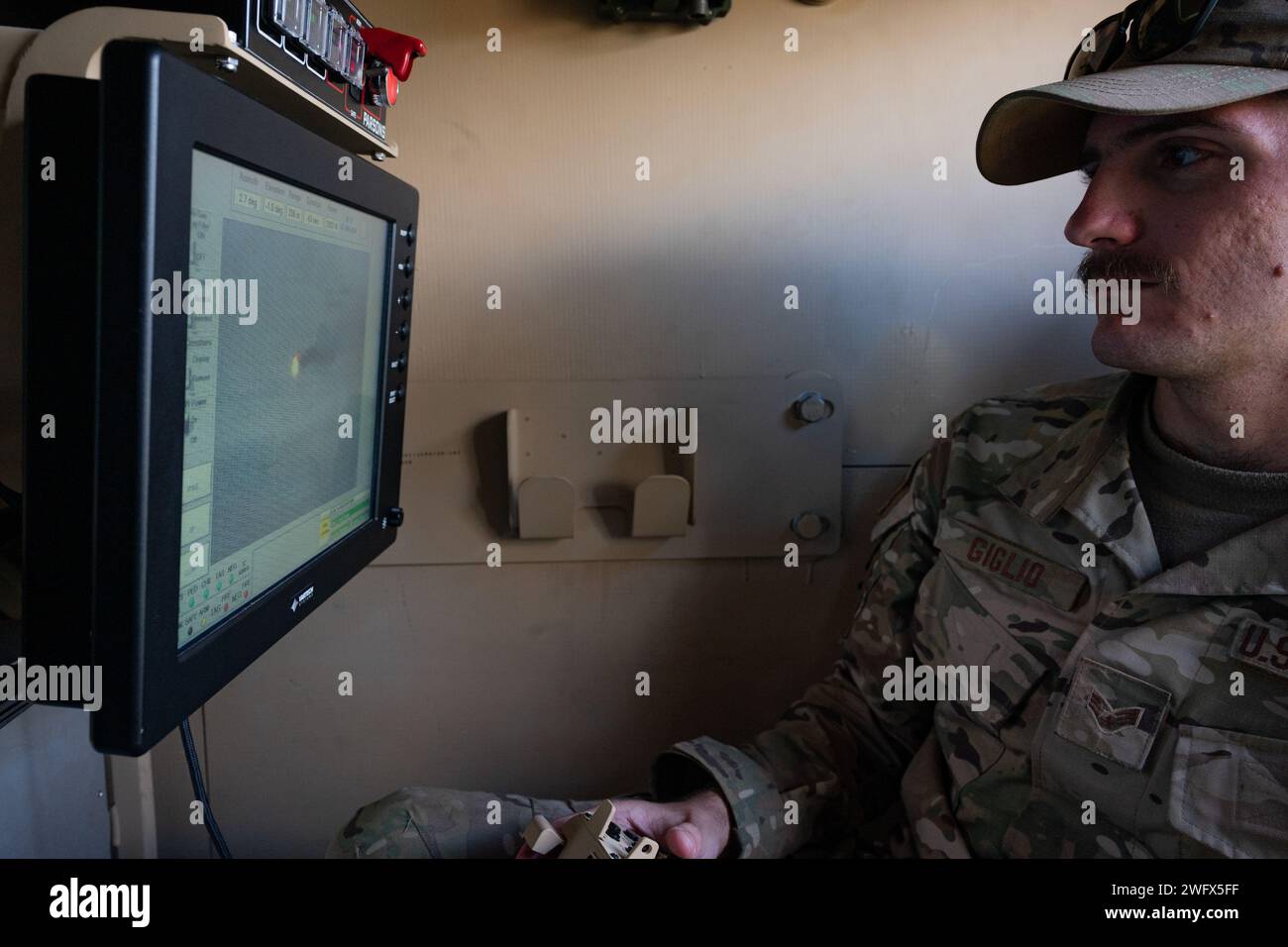 Thomas Giglio, l'aviateur principal de l'US Air Force, un membre de l ...
