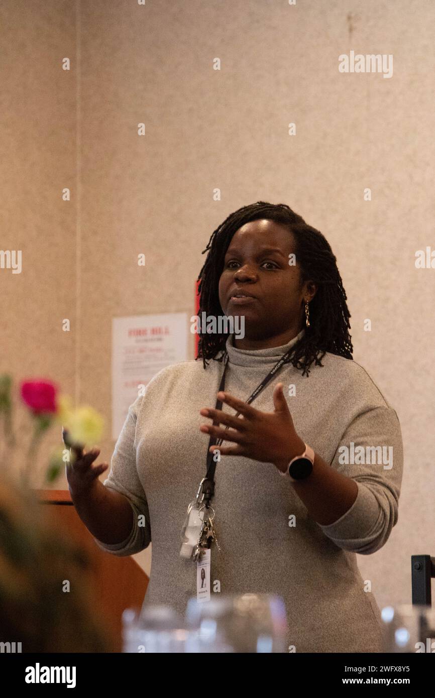 Beth Njoroge, infirmière invitée de la Marine corps Air Station Iwakuni ...