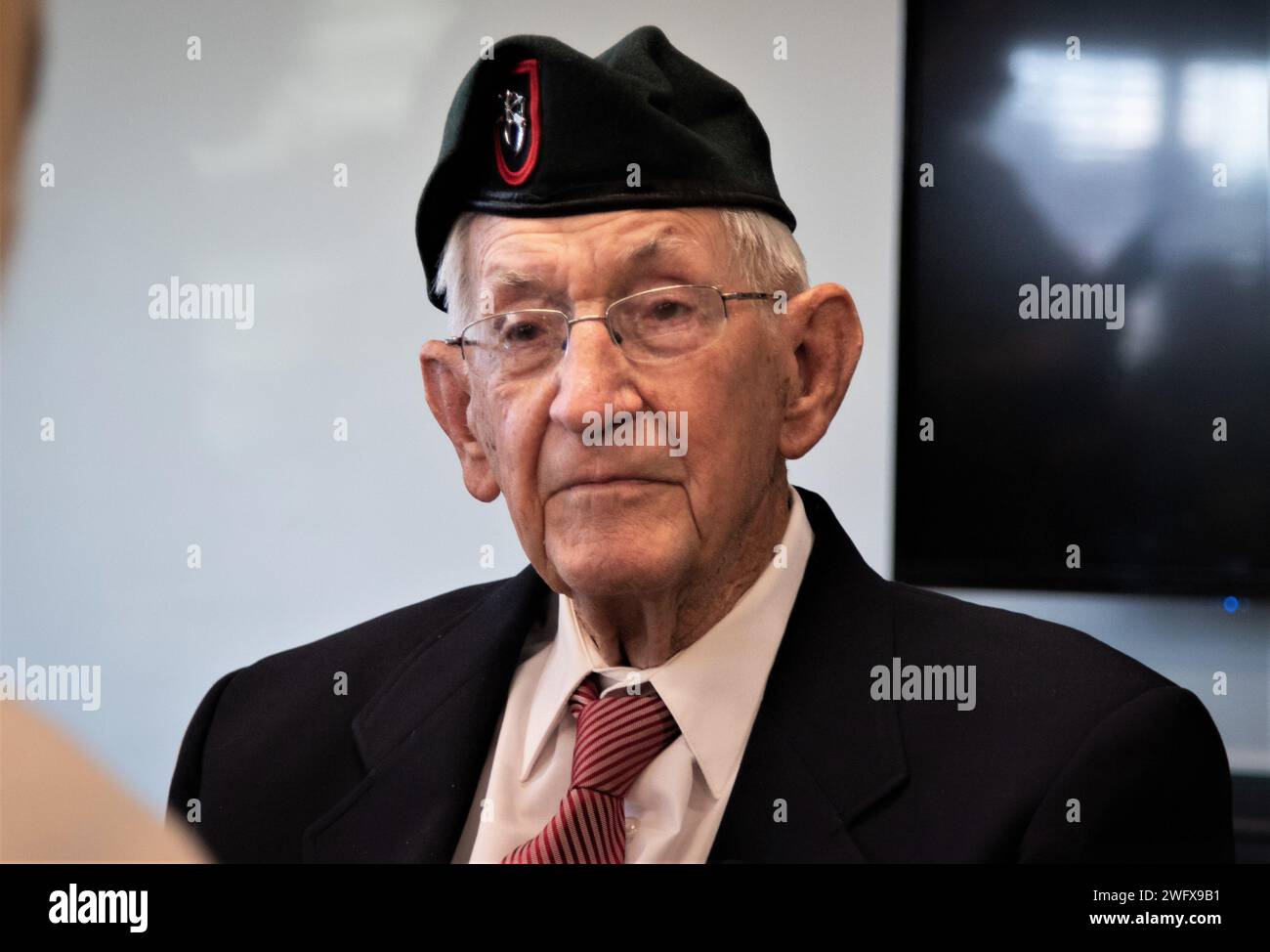 Ellsworth « Al » Johnson, vétéran de l’armée de la Seconde Guerre ...