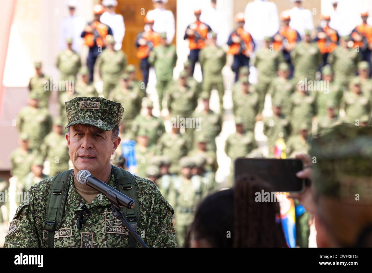 Infanterie navale colombienne Banque de photographies et d’images à ...