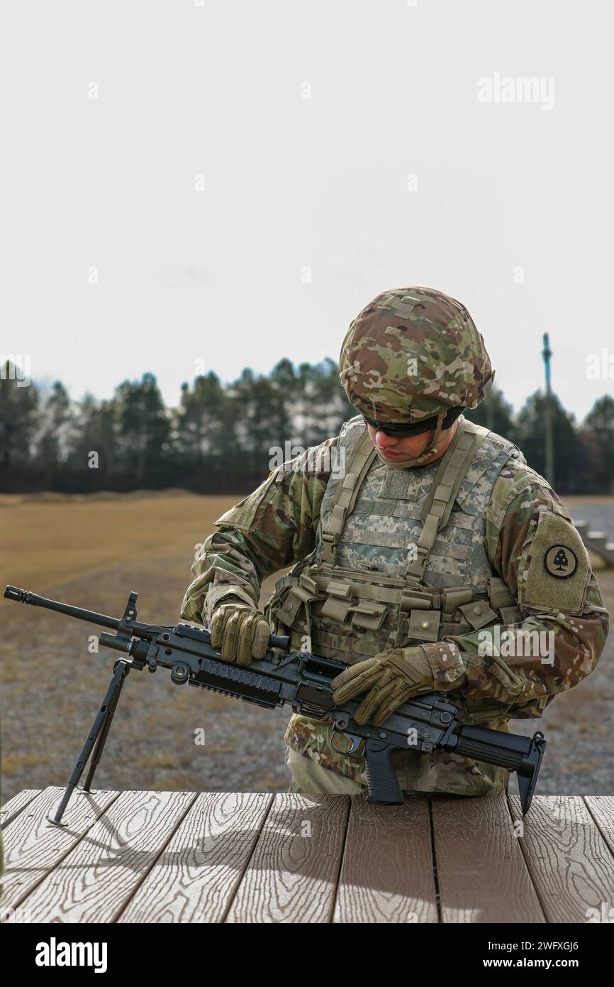 Site d'entraînement des volontaires Tullahoma, Tennessee - le sergent ...