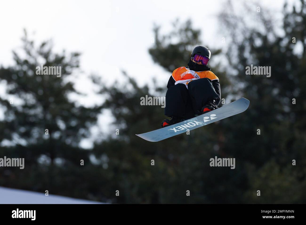 Kyu Shimasaki (JPN), 1 FÉVRIER 2024 - Snowboard : finale de demi-pipe ...