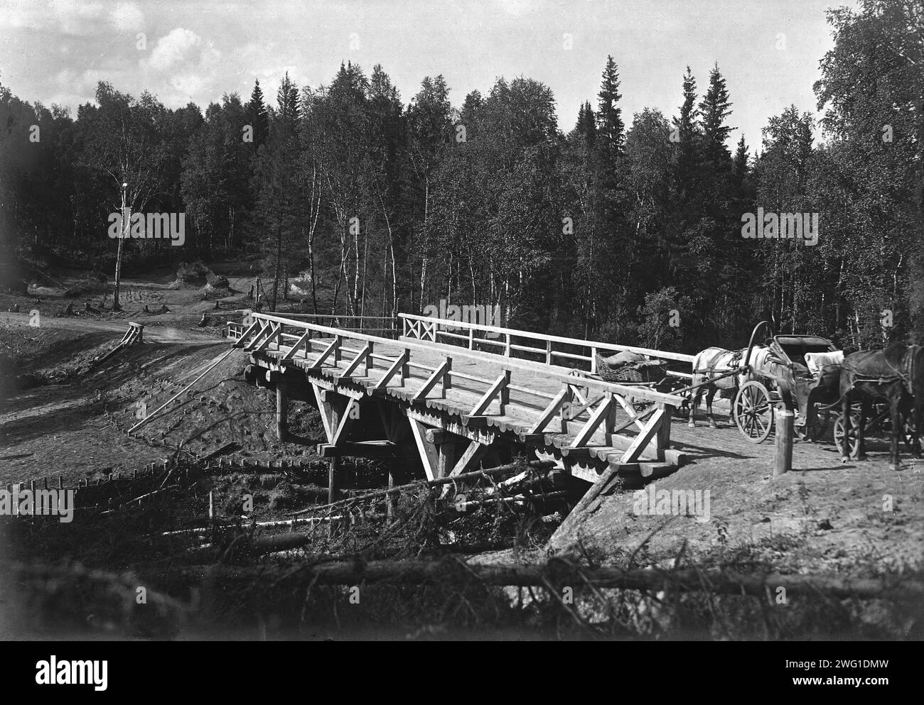 Colonisation de la sibérie Banque d'images noir et blanc - Alamy